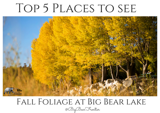 Big Bear Frontier’s Top 5 Blogs in 2016 – Big Bear Frontier Vacation Blog